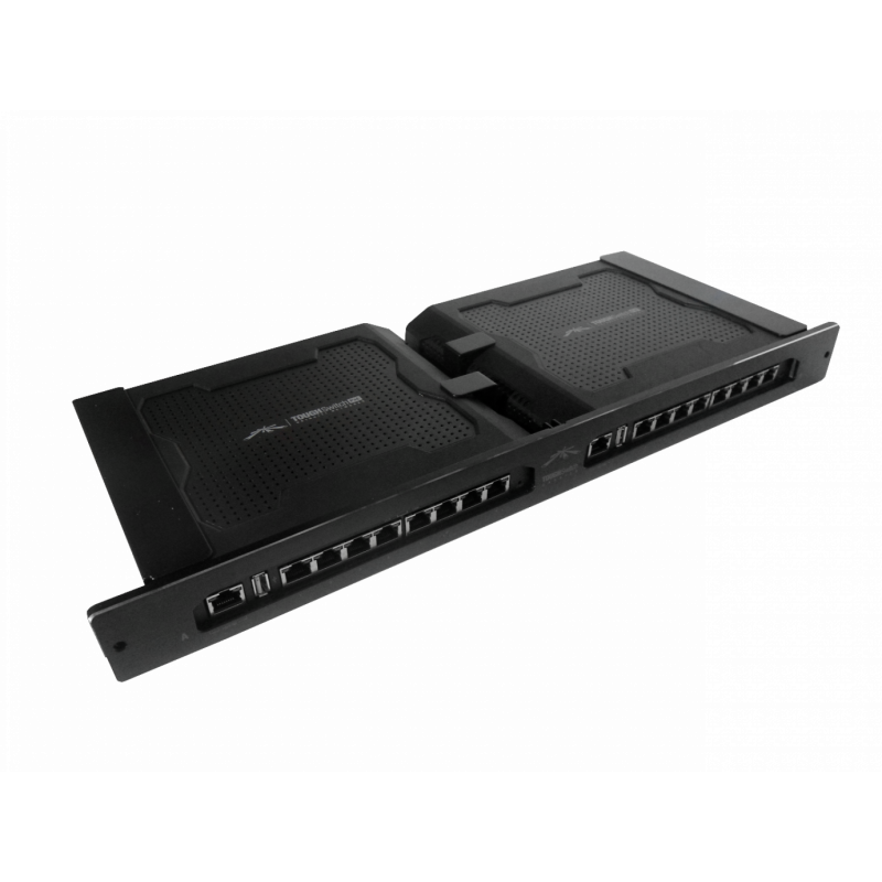 ES-16XP UBIQUITI 2xTS-8-PRO Switch Rack 150W TS-16-CARRIER