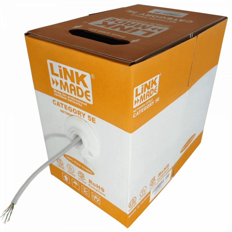 UTP CAT5E COBRE 305MT UNIFILAR CBL-UG3
