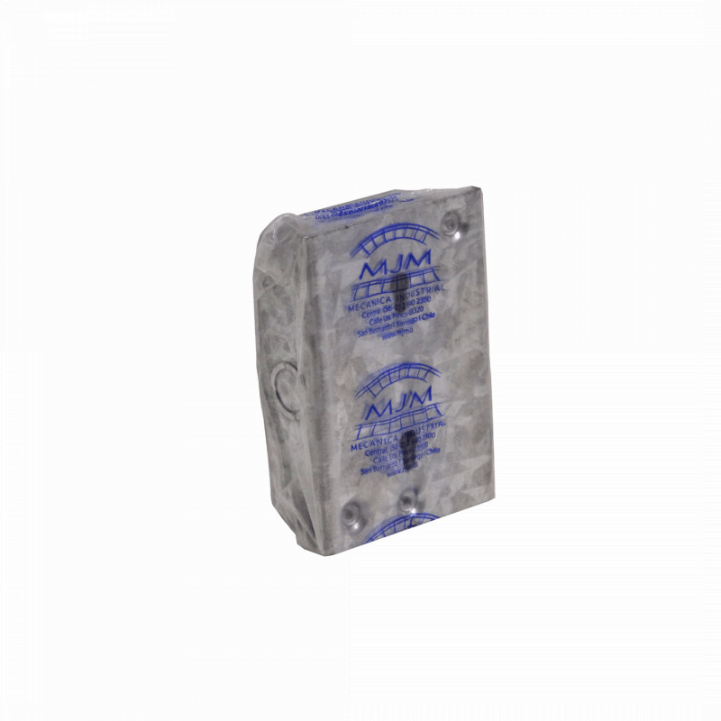 FPCWM-2 Caja-75x116mm Zincada 5/8 Chuqui Metalica Base-82x125mm