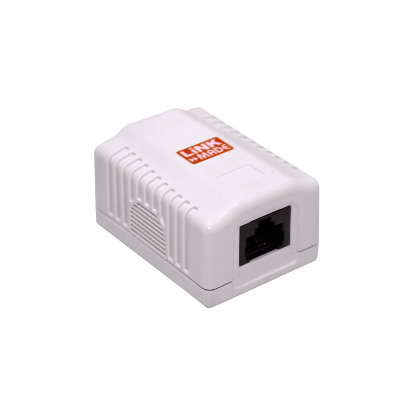 RST-CAT5E Roseta 1-RJ45 Cat5e UTP 66x49x25mm UL-NTW60300