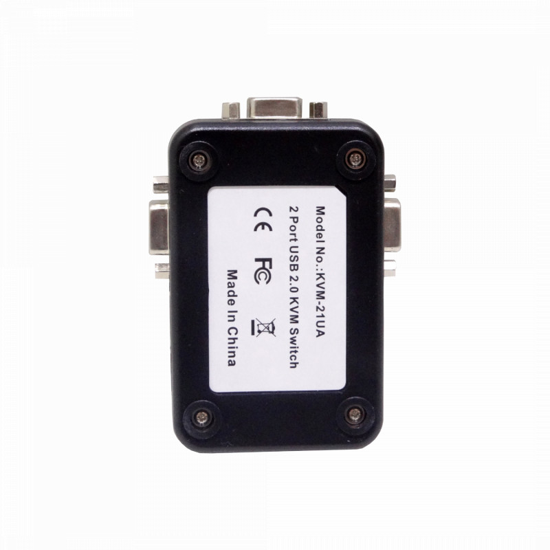KVM21UA KVM-2-USB/VGA HUB-3-USB2.0 req-Cables 1920x1440
