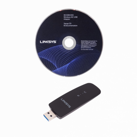 WUSB6300 LINKSYS Dual Banda 2,4/5GHz AC1200 WiFi USB3.0 Win-Mac