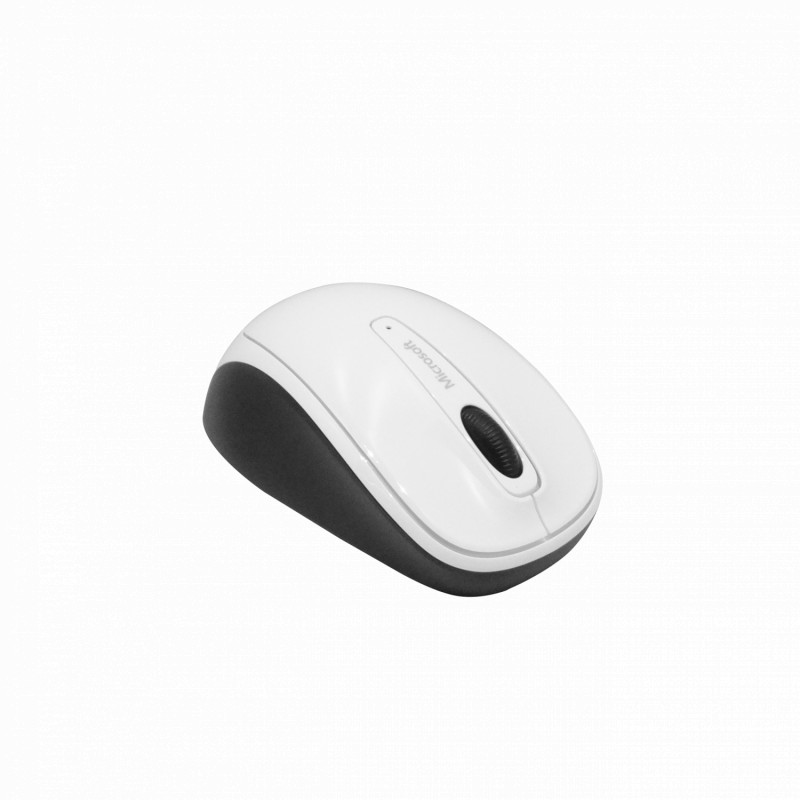 3500W MICROSOFT Mouse Blanco USB Inalambrico 2,4GHz inc/1-AA