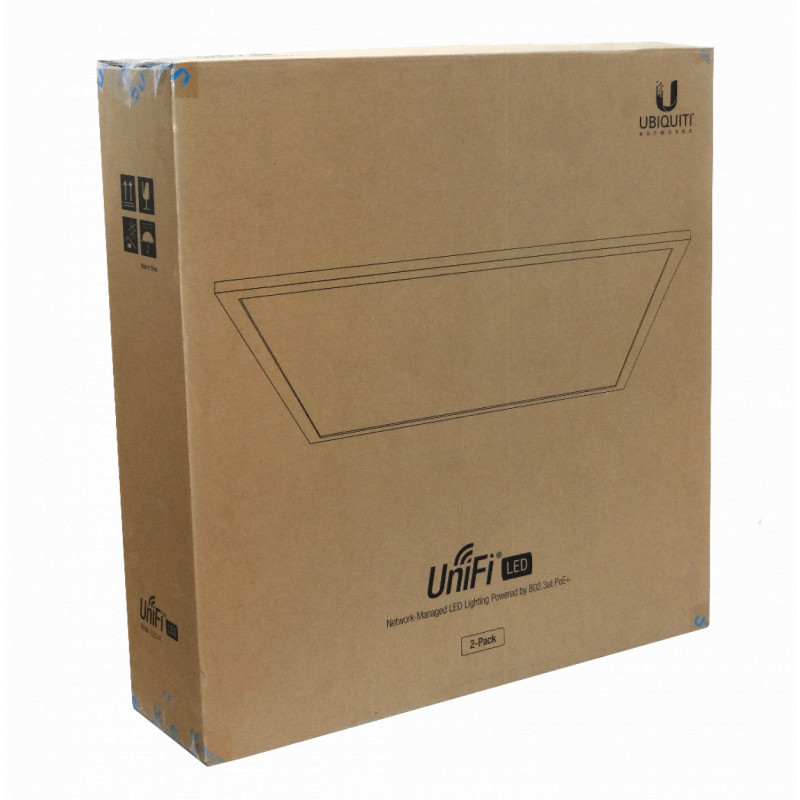 ULED-AT-2 UBIQUITI 2-unid Panel LED 60x60cm p/Cielo 26W 2300lm 4000K ...