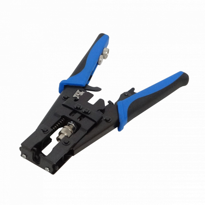 CRIMP-RG Crimpeadora Coaxial RCA BNC F RG59 RG58 RG6 Herramienta Empuje