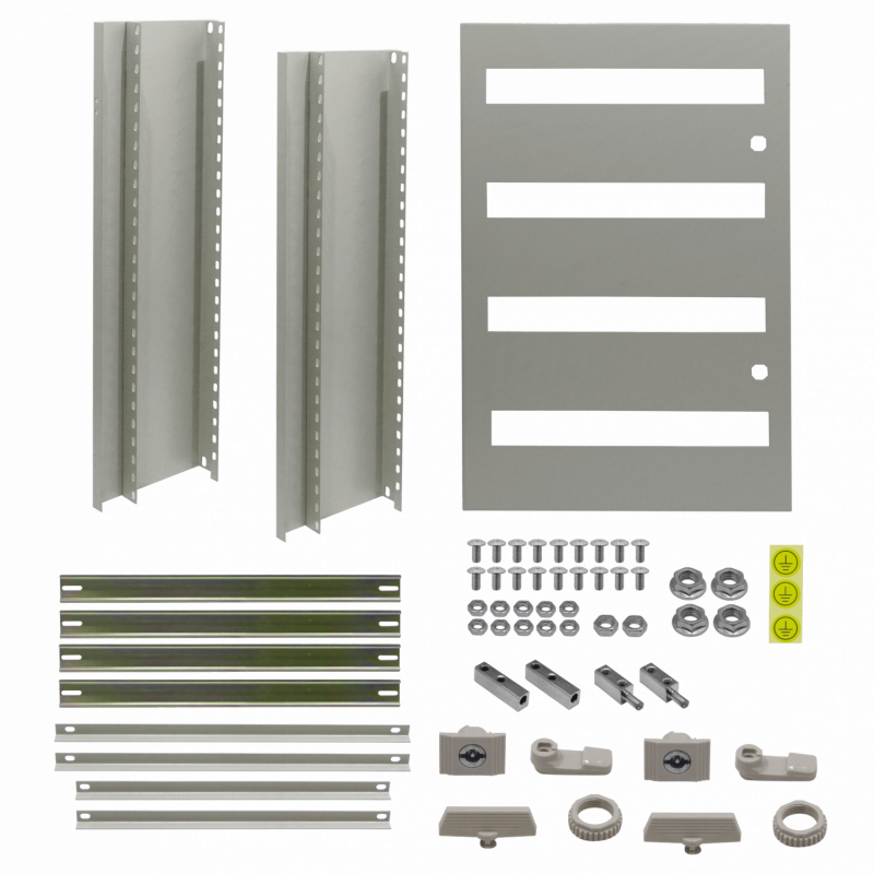 ST-825 TIBOX 743x529mm 4-RielDin-53cm Chasis interno p/Tablero ST6-825 ...