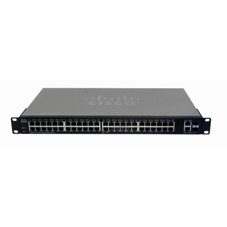 SG200-50 CISCO 48-1000 2-SFP Switch Smart Rack SLM2048T-NA