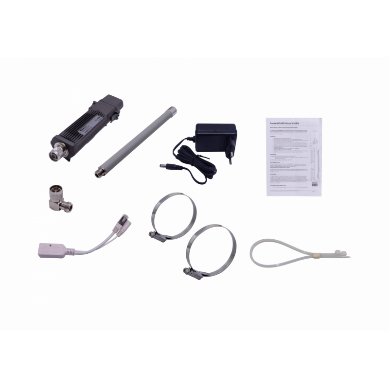 METAL-52AC MIKROTIK 2,4/5GHZ-ac 31dBm L4 1-1000 1-N-M PoE