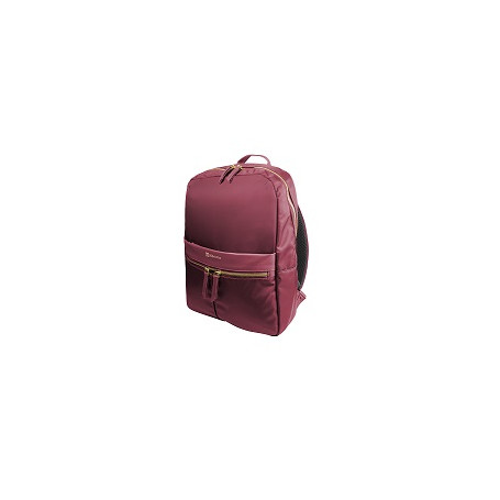 klip xtreme - notebook carrying backpack - 15 6" - 1200d nylon - red