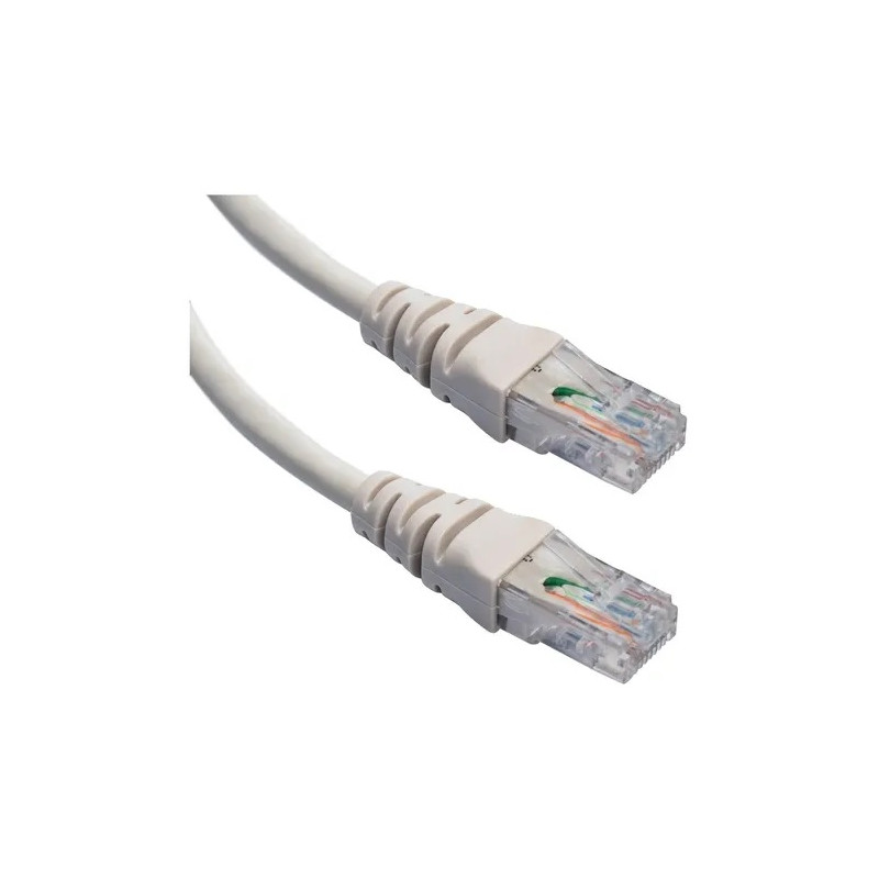 AW-CAT5E-05G 50CM CAT5E GRIS CABLE PATCH INYECTADO