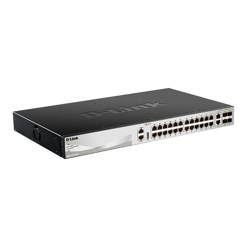 Switch Gigabit PoE D-Link Administrado, 3 Layer Stackable, 54 Puertos