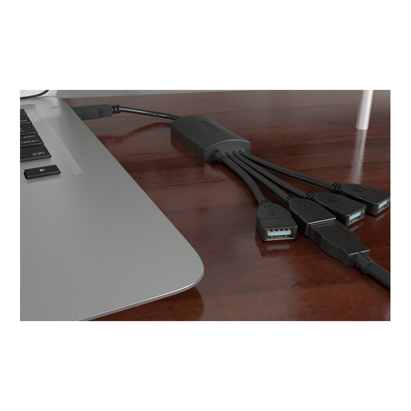 XTC-320 HUB 4 Ptos USB Xtech 2.0 | COMPRATECNO