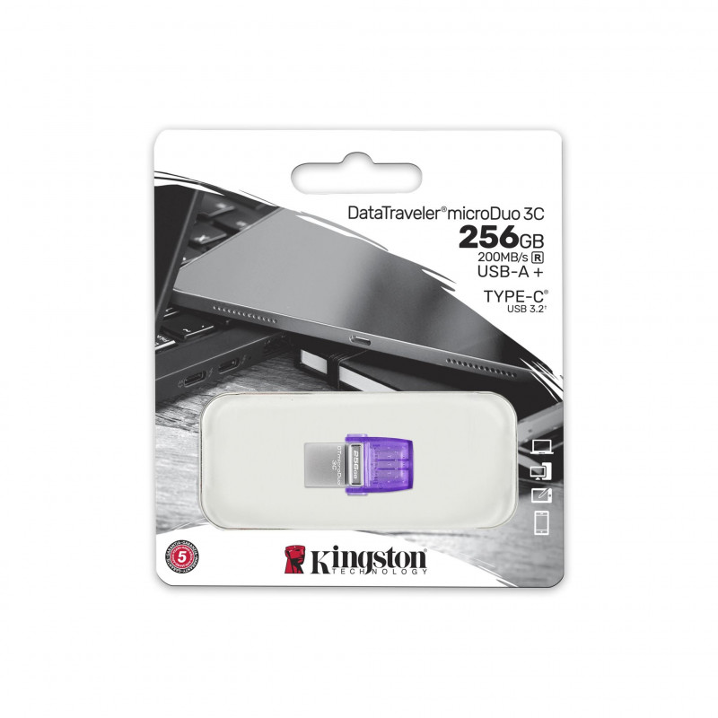 Kingston - USB flash drive - USB 3 0 USB-C