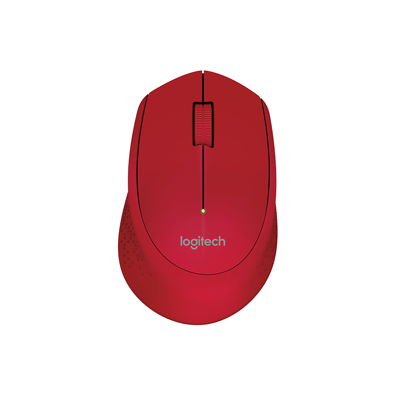 Mouse Logitech M280 Wireless con Dongle USB, Rojo