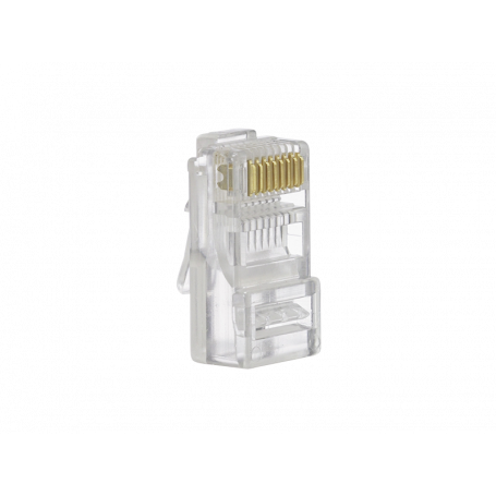 RJ5-100U CONECTOR RJ45 UNIFILAR 100 UNIDADES CAT5E