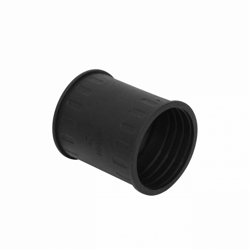 FLEP55-U 55mm Union Copla para Conduit Flexible Plastico Negro Corrugado