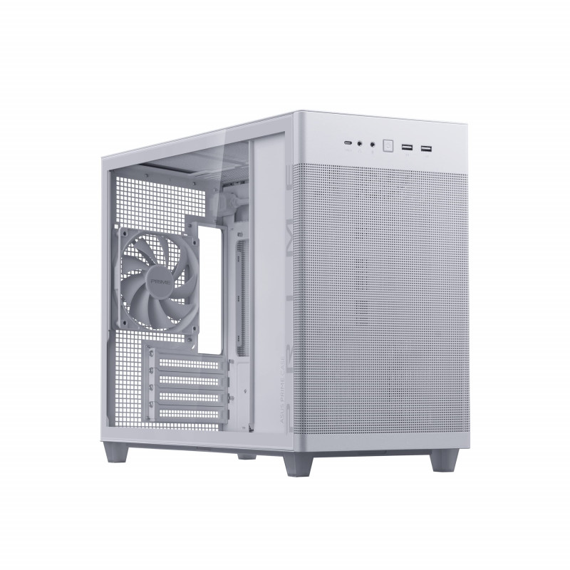 ASUS - Micro tower - Micro ATX - white - Max GPU 338mm