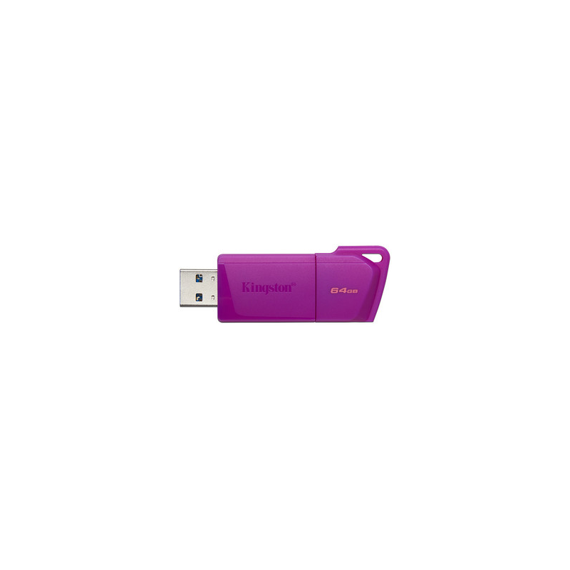 Kingston - USB flash drive - USB 3 2 Gen 1 - NEON Purple