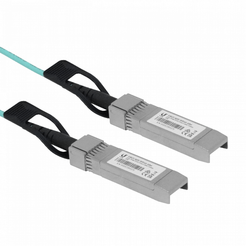 UA1-10 UBIQUITI 10mt SFP+10Gbps Cable 3mm Fibra-MM Directa UACC-AOC ...