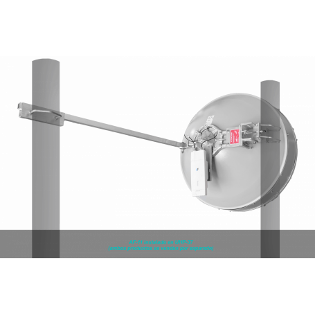 UHP-37 ALGCOM ISO+RAD 11GHz 0,6m 37dBi 10,0-11,7GHz 3Âº 2x2 2-RPSMA-H ...