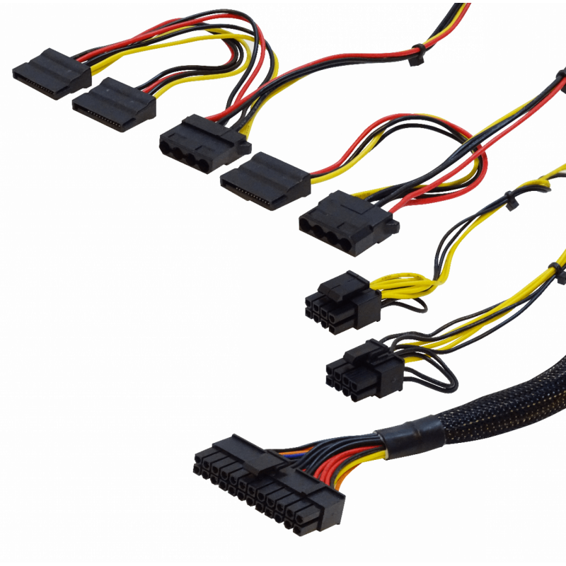 FATX-7 Fuente Poder ATX 750W Sata Requiere cable poder C13
