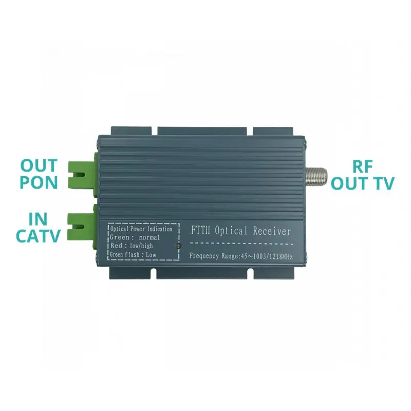 FT-10 2-SC/APC F-Hembra Activo 1270-1577nm 47-1002MHz