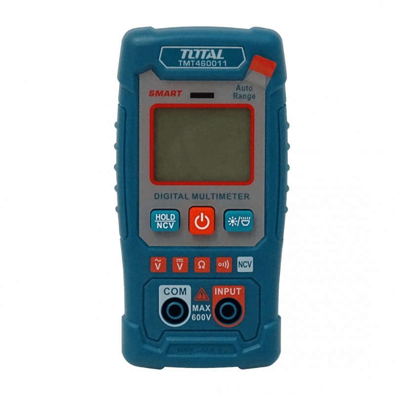 MULTI-RANGO TOTAL Rango-Autom tester Digital inc/2-AAA 600VDC/AC