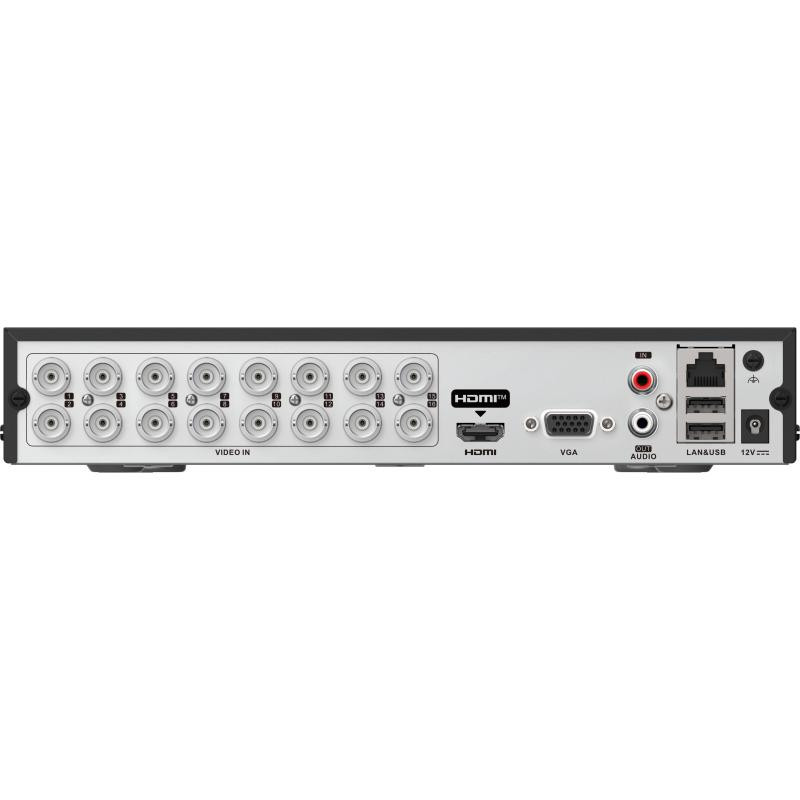 DVR 16 Canales 1080P Lite H.265 1U Soporte Turbo HD, DS-7216HGHI-M1/T