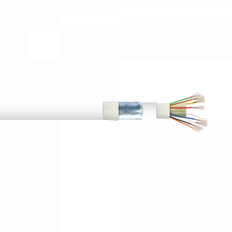 WOPA-03 UBIQUITI 3mt Blanco Cat6A UTP Cable Exterior TPE 10GbE