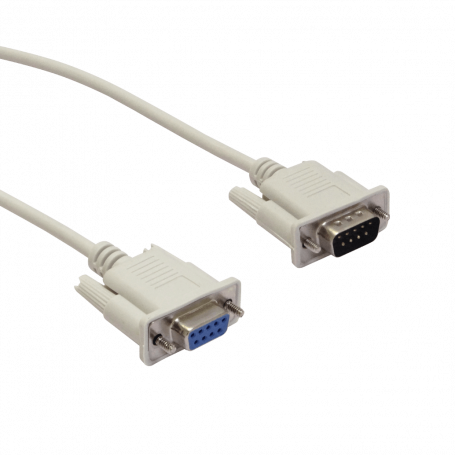 DB9-5HM Straight 5,0mt DB9-Hembra-Macho 5mts Cable Directo Serial