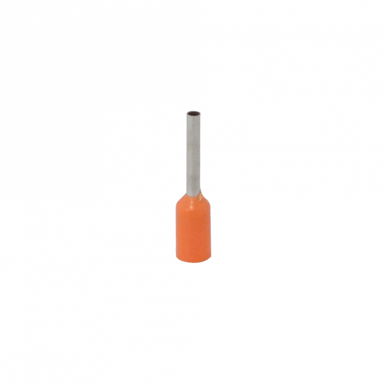 E0508-B Naranjo 0,5mm2 8/14mm 100-unid AWG22 Ferrules Terminal Aislado ...