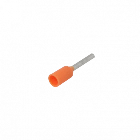 E0508-B Naranjo 0,5mm2 8/14mm 100-unid AWG22 Ferrules Terminal Aislado ...