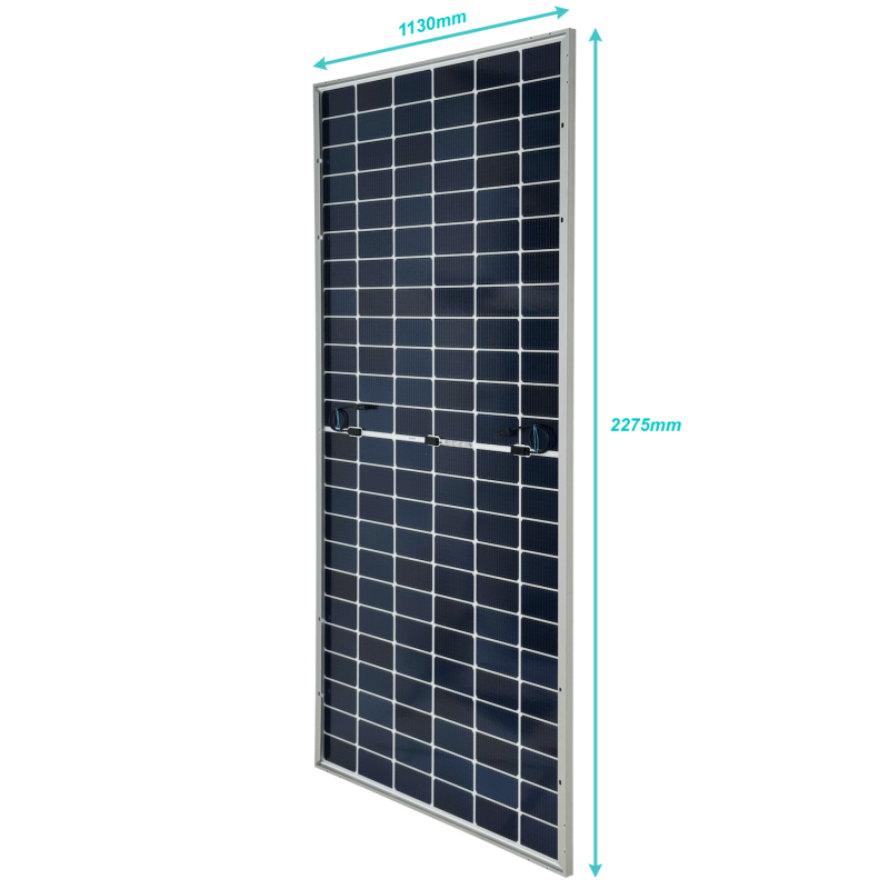MONO-585W 585W 52Voc Monocristalino Bifacial MC4 Panel Fotovoltaico 144 ...