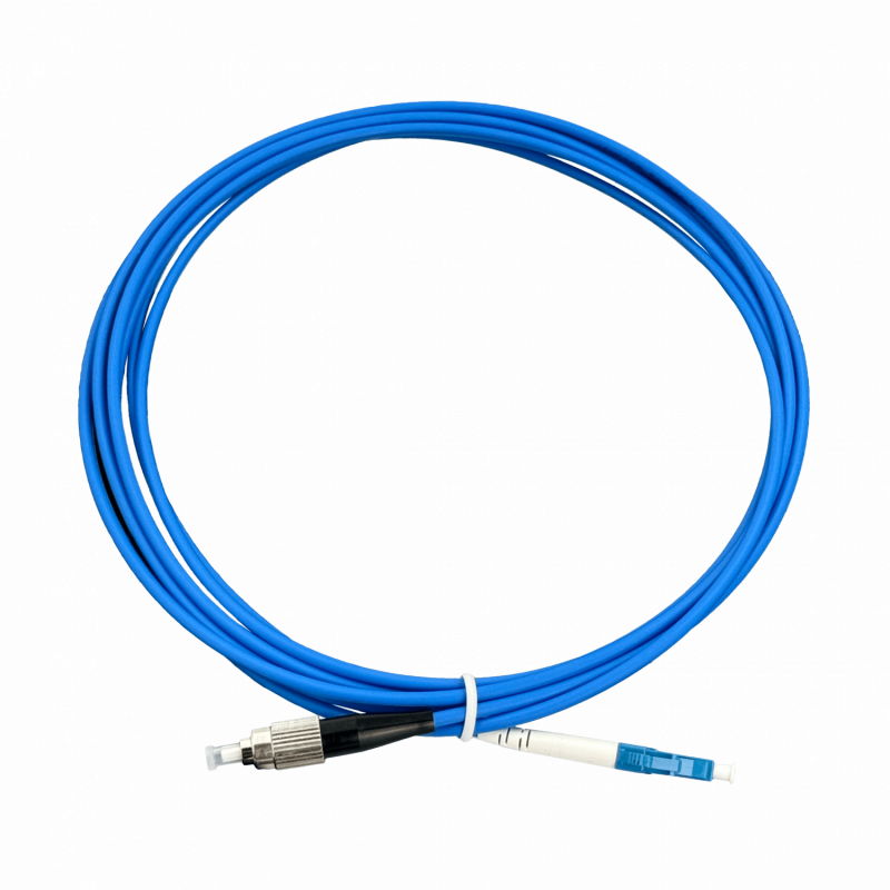 JBSLF3 LSZH Blindado 3mt LC-FC SM Simplex Jumper Cable Fibra 3.0mm 9/125um