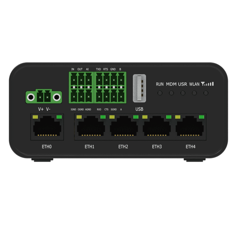 Robustel R1520-4L | Router Ind. 4G Dual SIM VPN WiFi | Compratecno