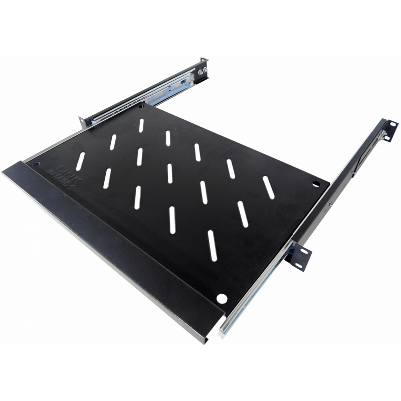 RB1-TR3L BANDEJA RETRACTIL TECLADO 1U 30CM VENTILADA | COMPRATECNO