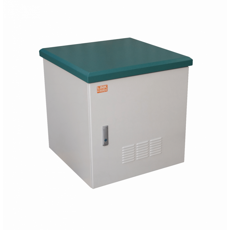 RK10-6LE 10U 614x600mm Rack ExteriorMuroPoste IP65 Bandeja 2-Vents PDU