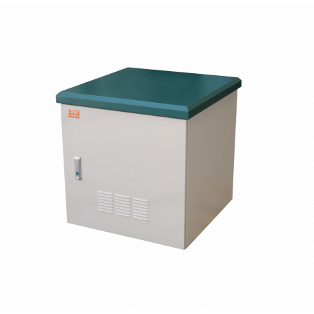 RK10-6LE 10U 614x600mm Rack ExteriorMuroPoste IP65 Bandeja 2-Vents PDU