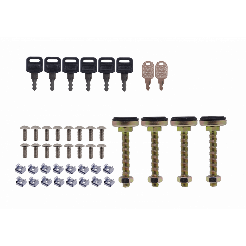 RK42-9PL Microperforada 42U 900mm 90cm-Fondo c/Turbina-Bandej-PDU Rack